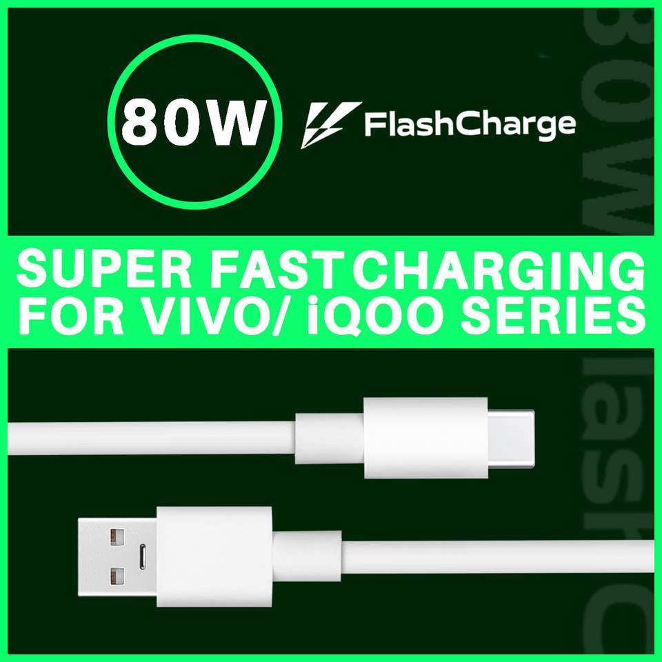 SUFO USB Type C Cable 8 A 1.02 m 80W - 8A Super Fast Charging Cable For ...