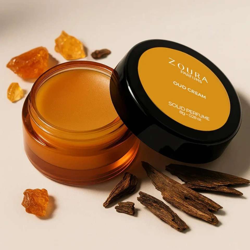 zoura Oud Cream Luxury Fragrance Solid Perfume–Unisex Perfume Deodorant ...