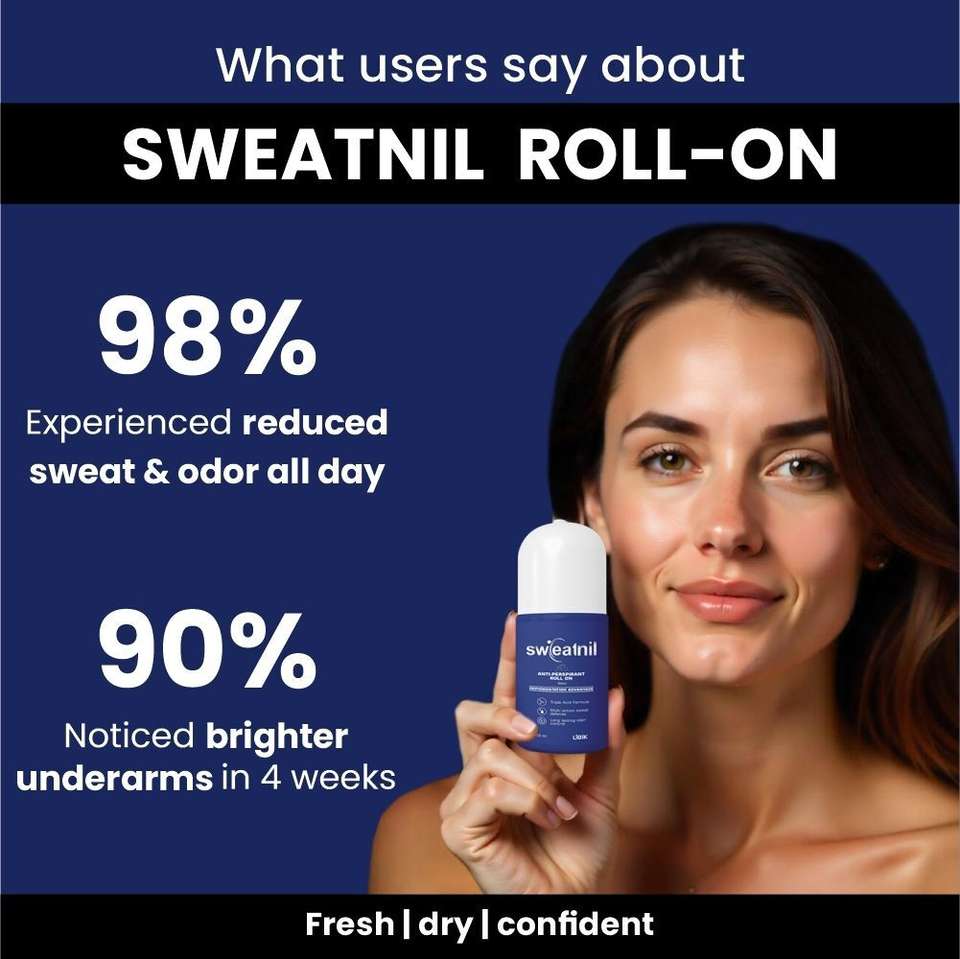 Sweatnil Roll-On | Controls Excess Sweat & Provides Long-Lasting ...