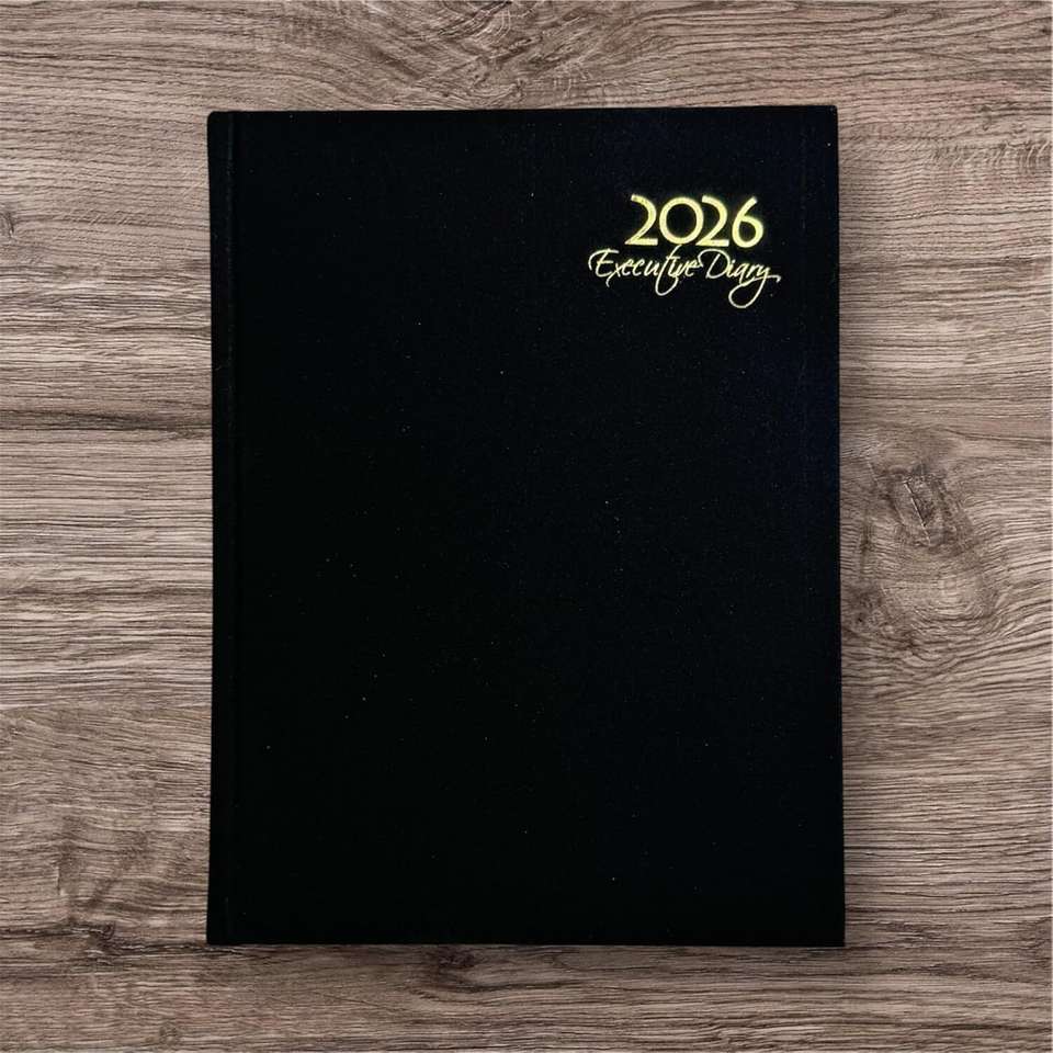 Righthunters New year Executive diary 2026, PU Leather cover diaries ...