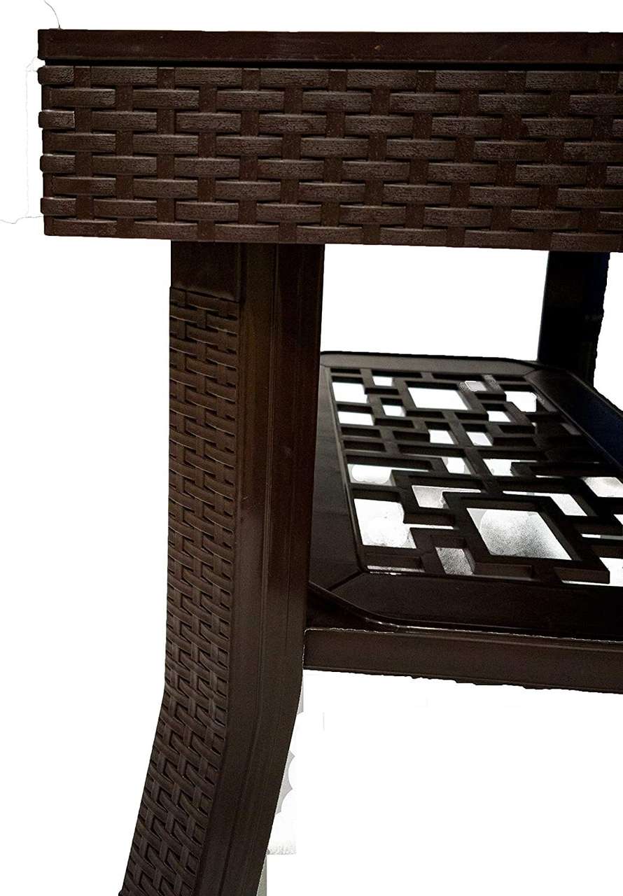 EASYDAY Amaze Plastic Tea/Coffee Table |Teapoy for Home/Living Room ...