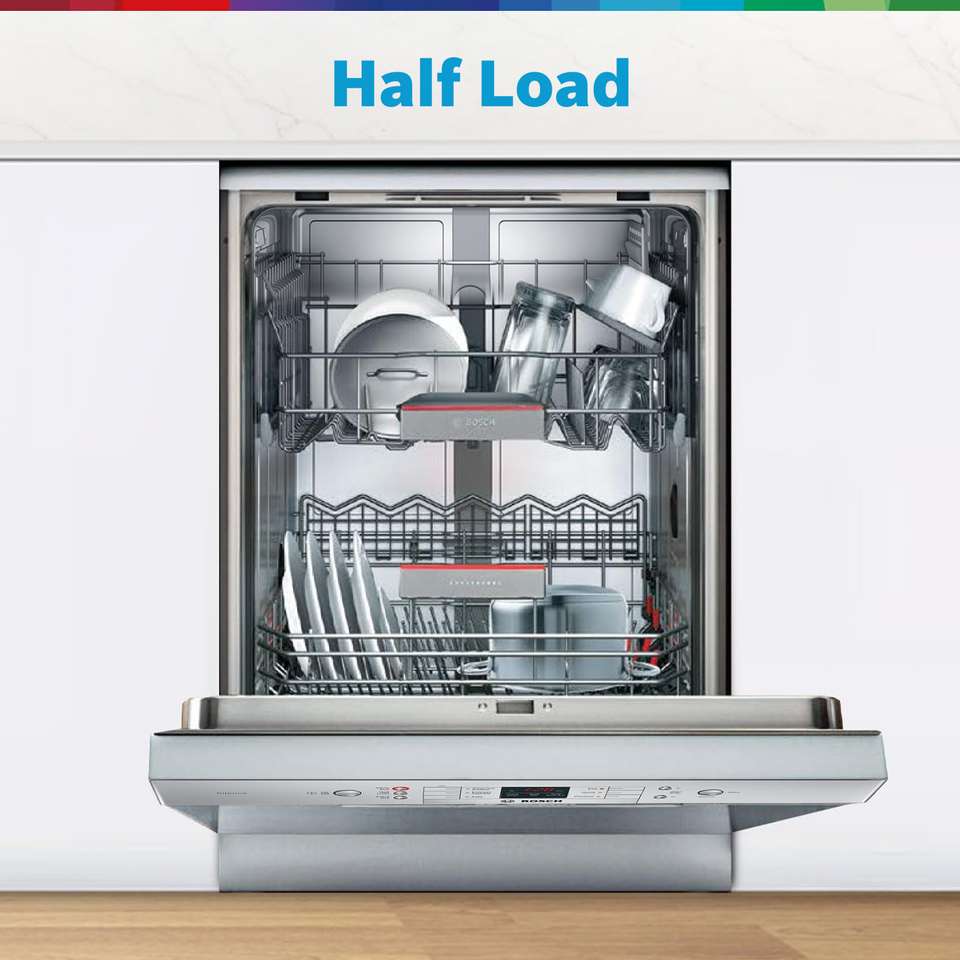 BOSCH SMS66GI01I Free Standing 13 Place Settings Intensive Kadhai ...
