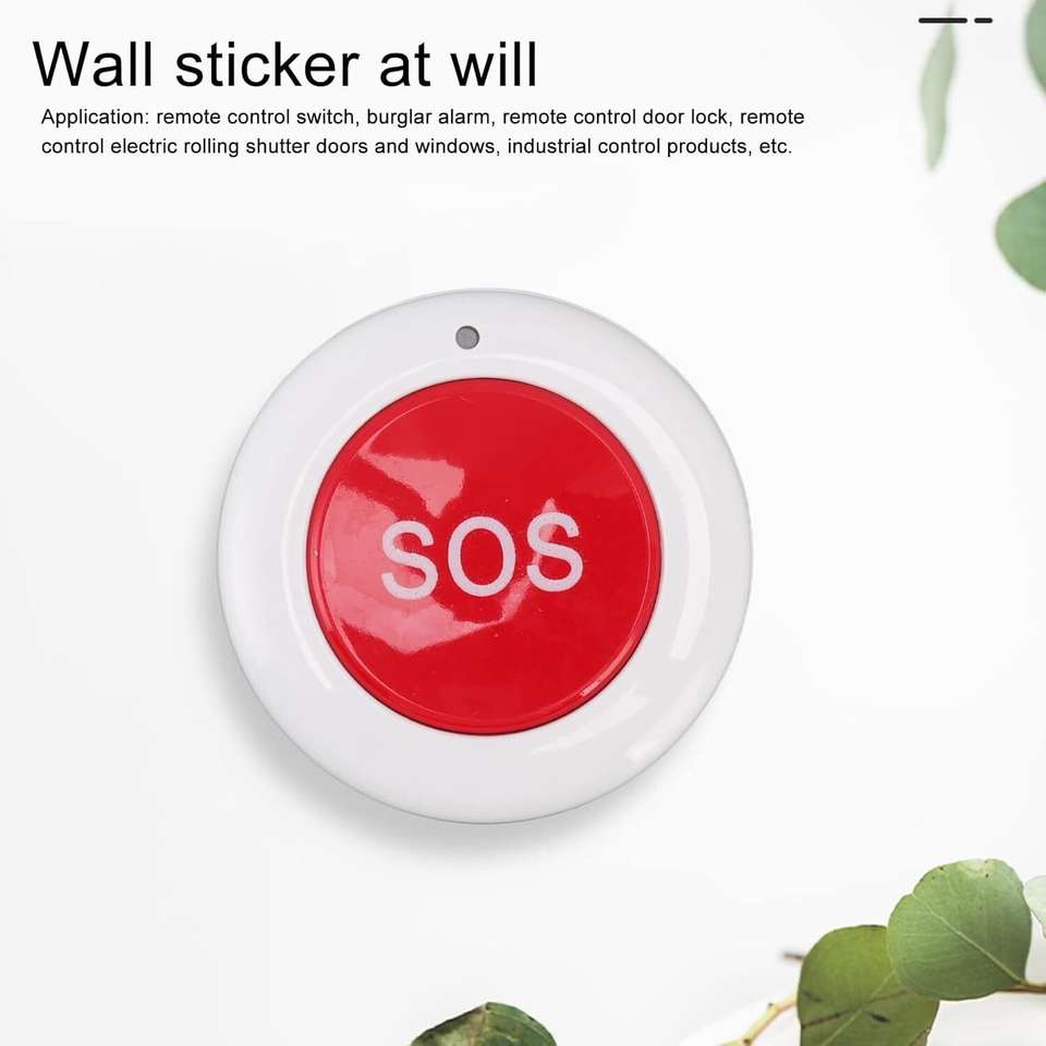 MECCLIEN Wireless SOS Button Emergency Alert System Personal Panic ...