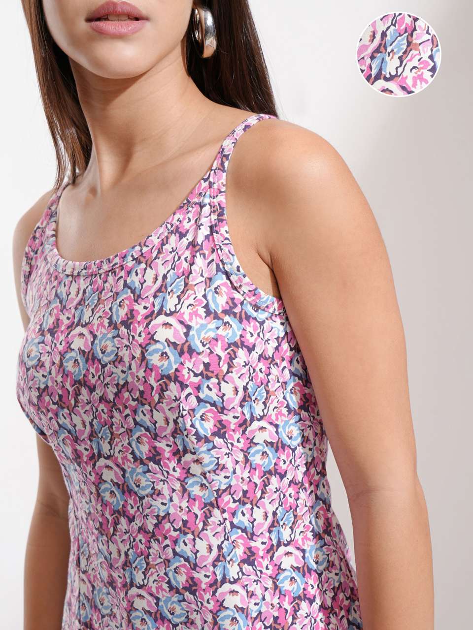 Tokyo Talkies Women Fit and Flare Multicolor Mini/Short Dress - Buy ...