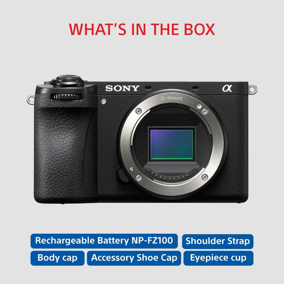 SONY ILCE-6700 Mirrorless Camera Body Only Made for Creators | 26.0 MP ...