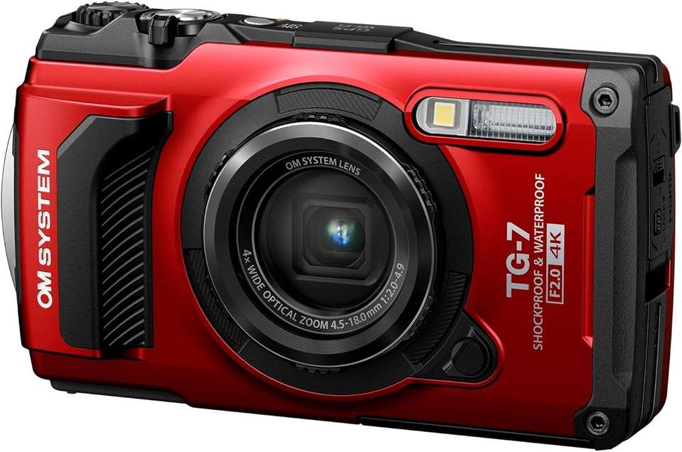 OLYMPUS OM SYSTEM TG-7 Red DSLR Camera OM SYSTEM TG-7 Red Price in ...