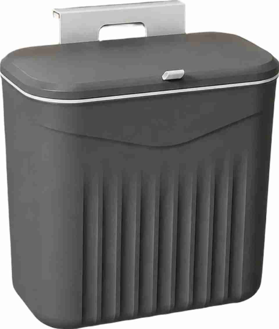 RADHARAMANJI Hanging Kitchen Dustbin with Lid Space Saving Cabinet ...