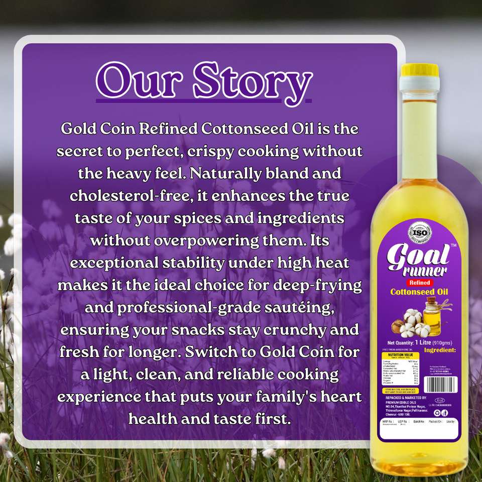 Gold Coin Premium Quality Refined Cottonseed Oil PET Bottle Price in ...