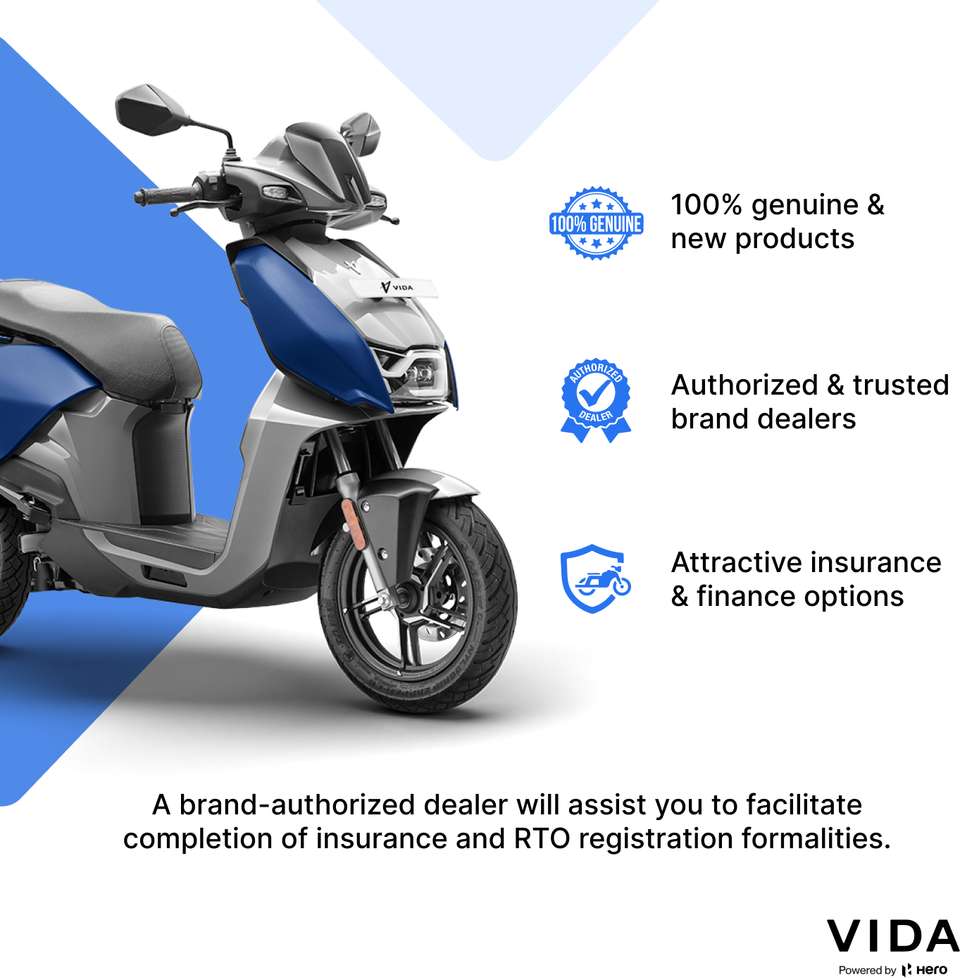 VIDA V2 Pro Electric Scooter by Hero MotoCorp Booking for Ex-Showroom ...