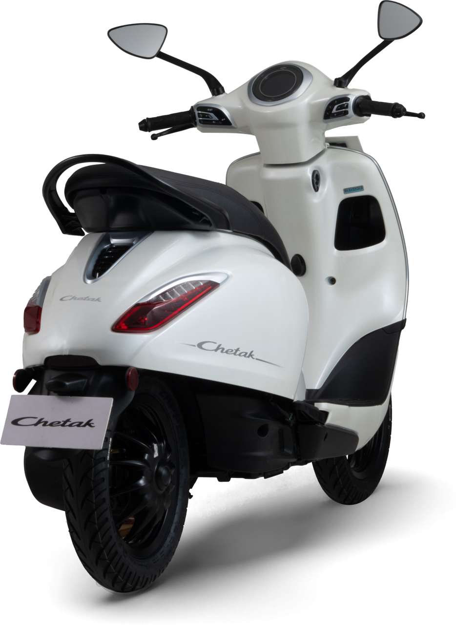 Chetak C3503 Electric Scooter by Bajaj Auto Booking for Ex-Showroom ...