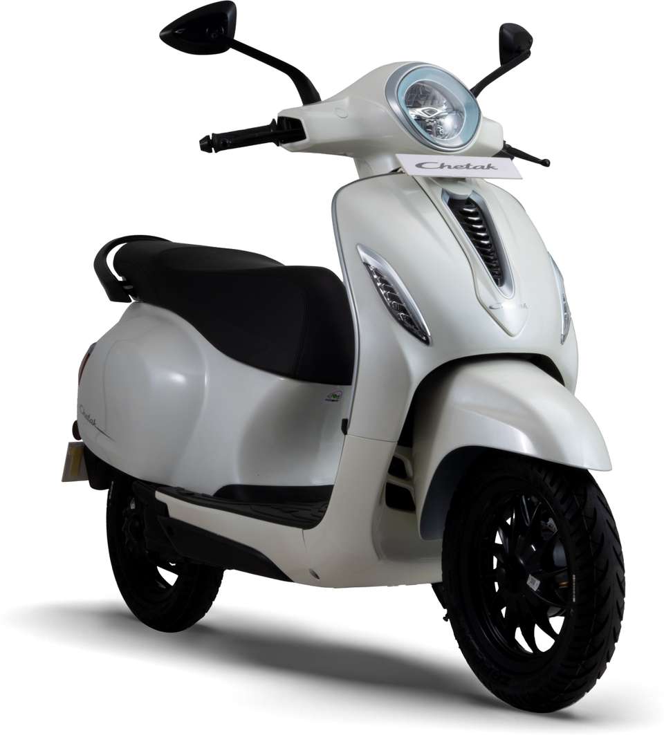 Chetak C3503 Electric Scooter by Bajaj Auto Booking for Ex-Showroom ...
