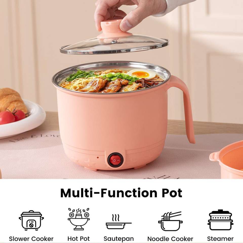Jognishakti Electric Hot Pot, Multipurpose Cooker with Steel Interior ...