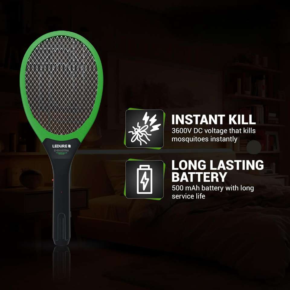 Clairbell Mosquito Insect Killer Bat With UV Light Rechargeable ...