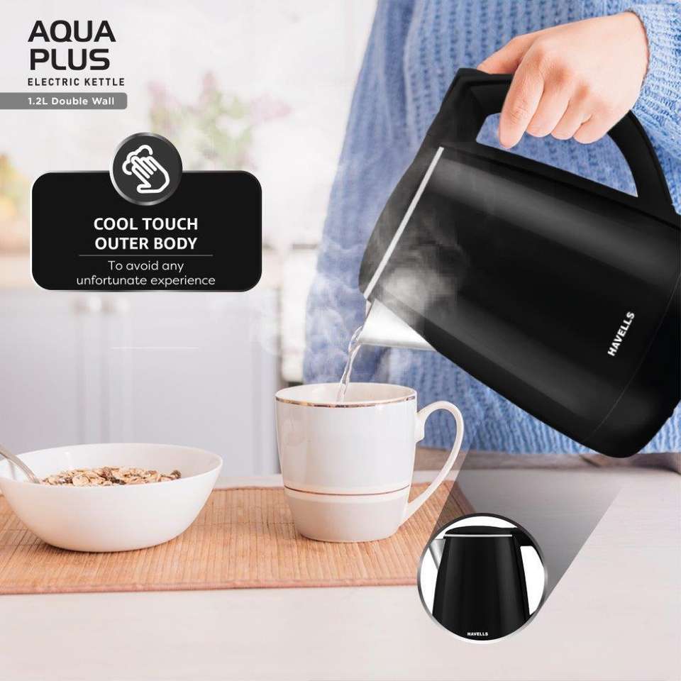 HAVELLS aqua plus 1250 w Electric Kettle Price in India - Buy HAVELLS ...