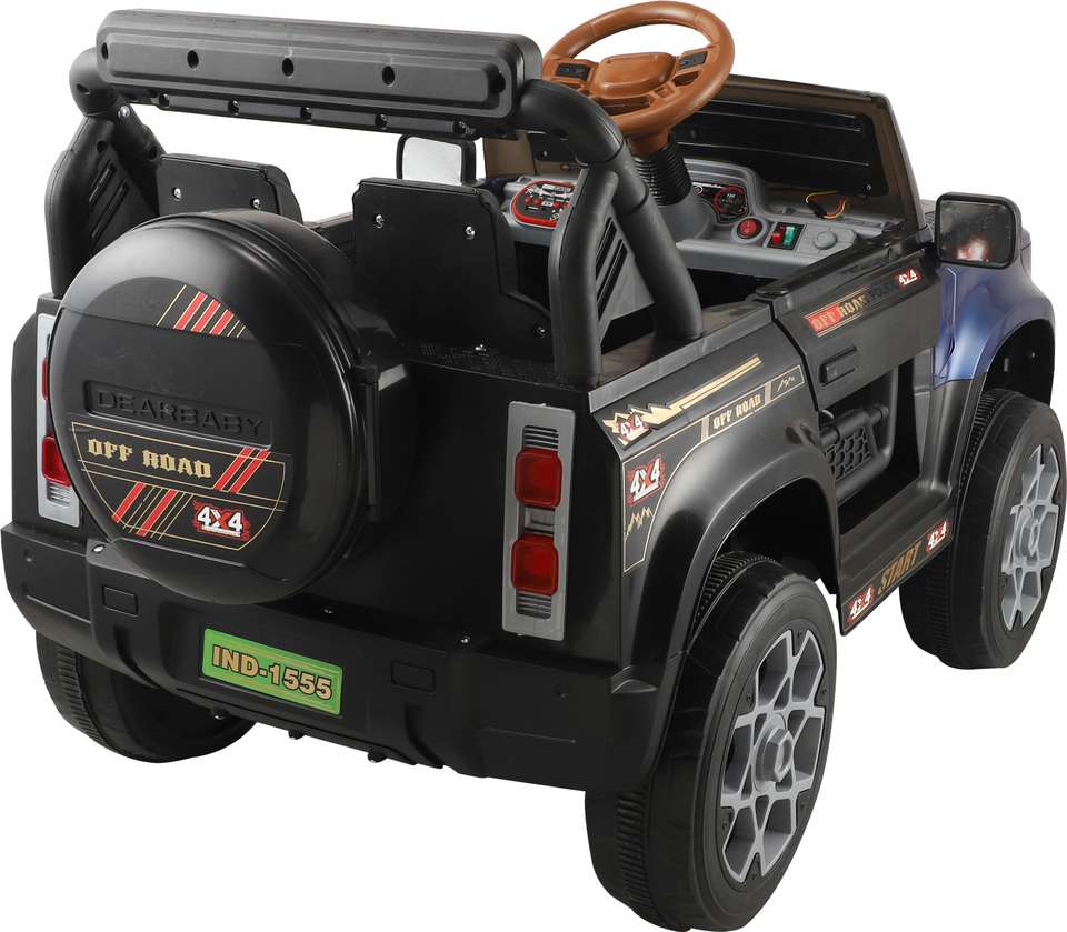 JoyRide Def'er Heavy Duty 4 motor 12V Electric Ride On Jeep for Kids ...