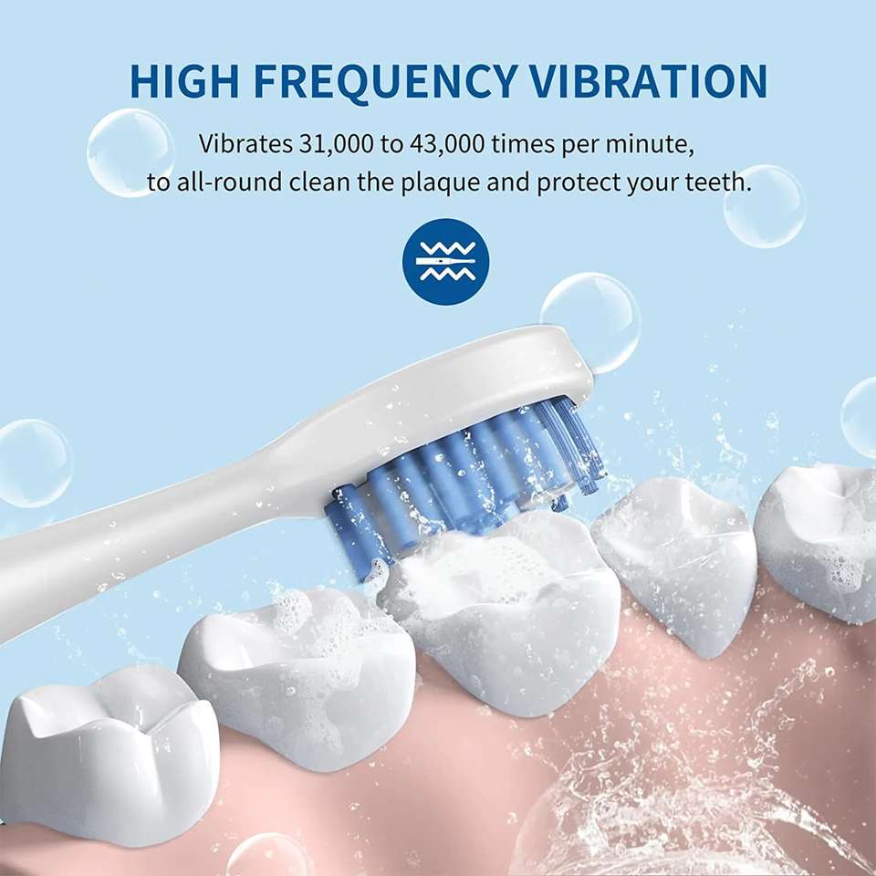 SmileSync Gum Massager Toothbrush with Sonic Pulse Technology Electric ...
