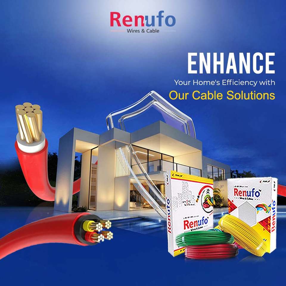 Renufo Single Core PVC Insulated Eco-Friendly Flexible Copper Wires ...
