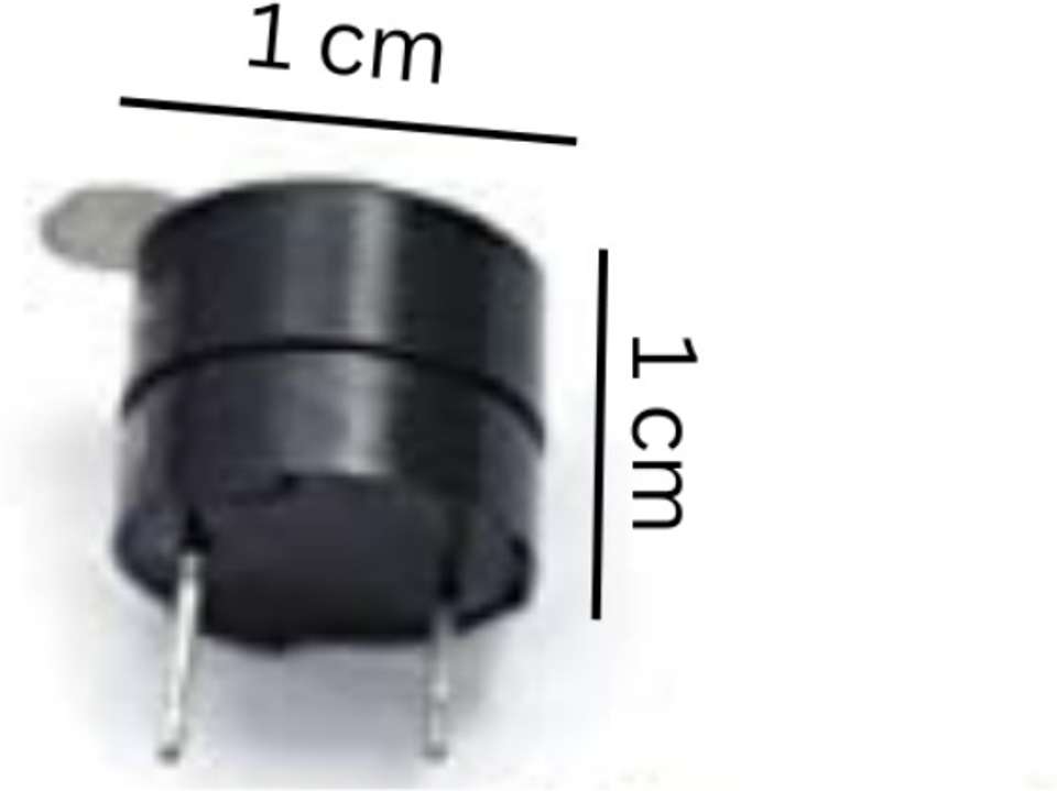 Esptronics 10Pcs Small Mini Buzzer Alarm 5v DC Small Acoustic Component ...