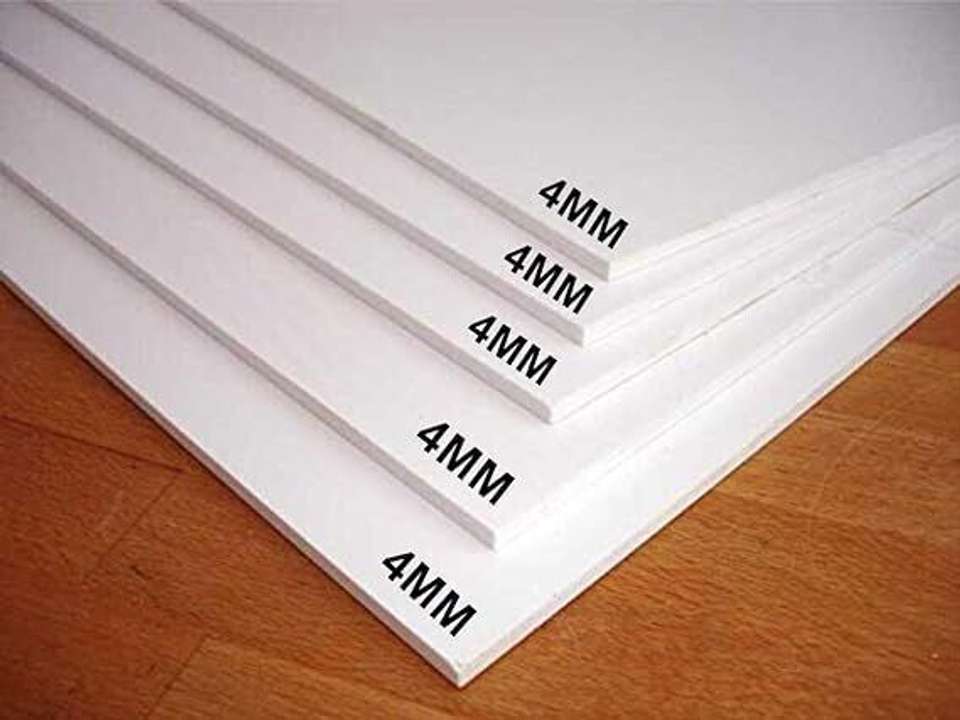 Mojopix 5 MM White Sunboard PVC Foam– 9x12 Inch for DIY & Crafts Pack ...