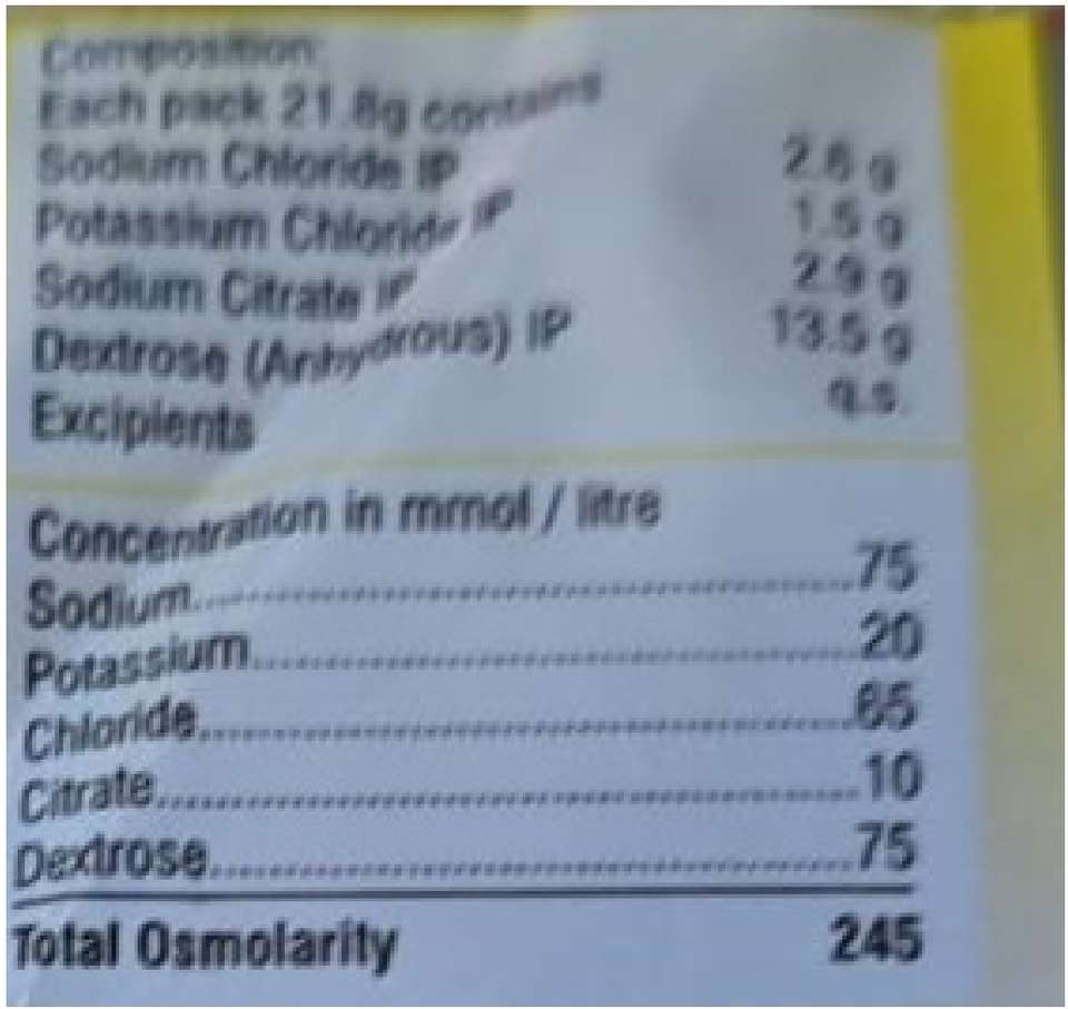 UNIQUE PROFESSIONAL WHO FORMULA ORS POWDER WITH ELECTROLYTES ORANGE ...