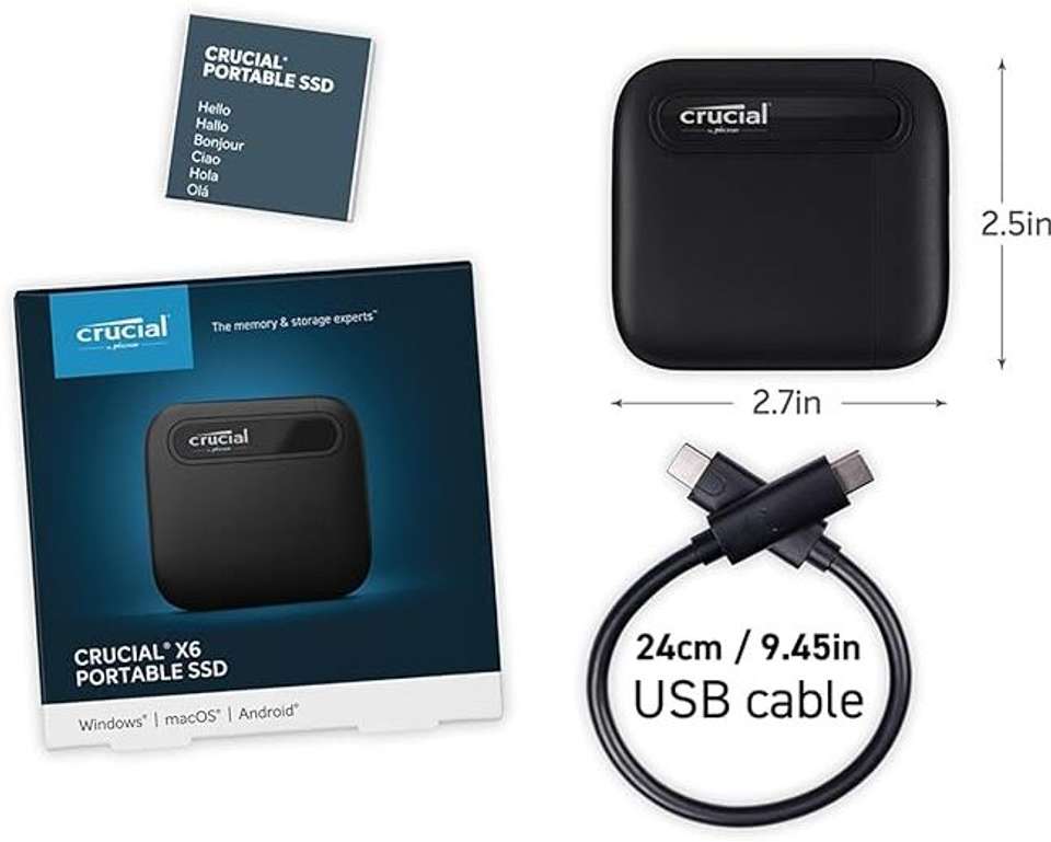 Crucial 2 TB External Solid State Drive (SSD) - Crucial : Flipkart.com