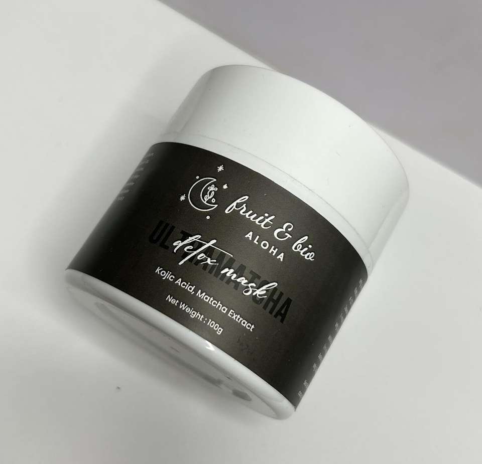 FRUIT&BIO Aloha Ultra Matcha Detox Mask with Kojic Acid and Matcha ...