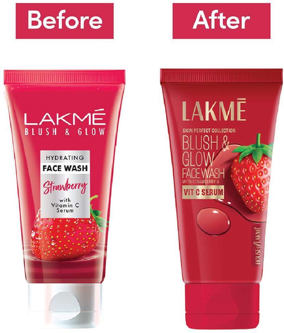 Lakmé Blush & Glow Strawberry Freshness Gel with Strawberry Extracts ...