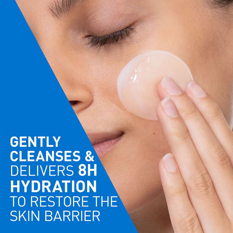 CeraVe Hydrating Cleanser For Dry Skin with Ceramides, Dermatologist ...