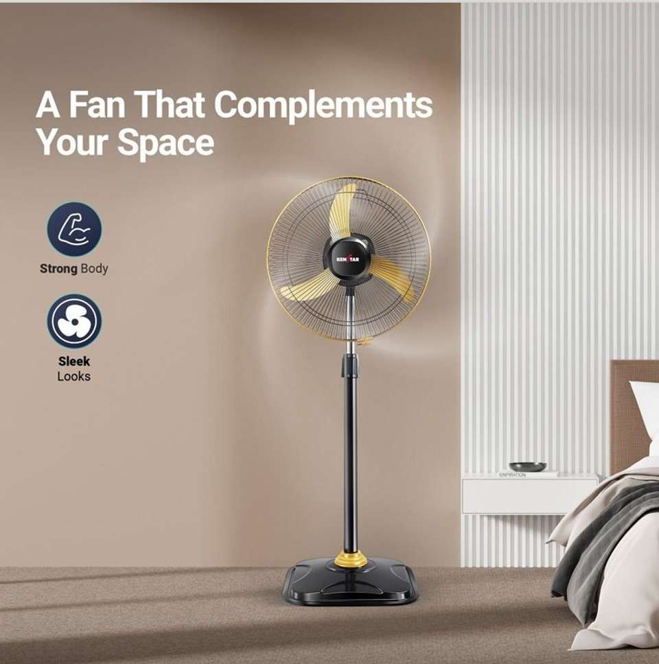 Kenstar Wind Speed | Rechargeable | Floor Stand | High Speed | Low ...