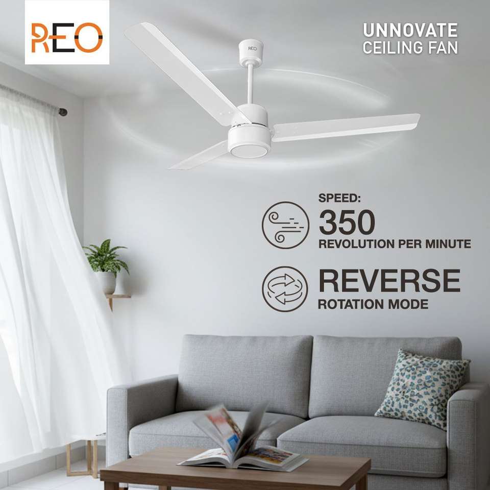 Reo by Havells Unnovate|Remote Controlled|Reverse Rotation Mode| Timer ...