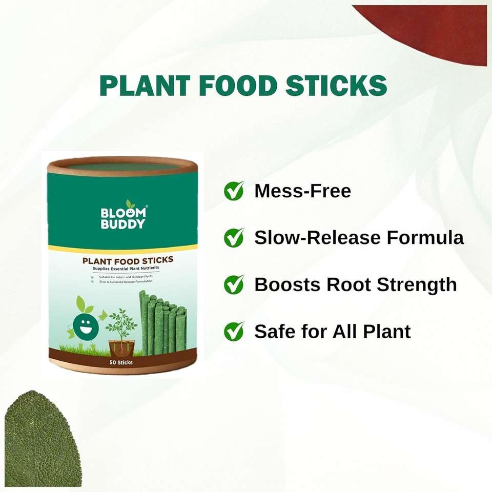 Bloom Buddy Plant Food Fertilizer Sticks 50 Sticks All Plants Green ...