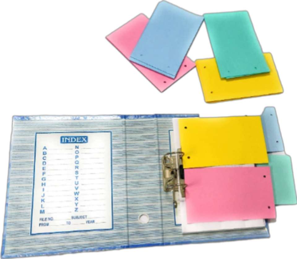 Flipkart.com | 90 Degree Hard Board Paper Pre-Punched Office File ...