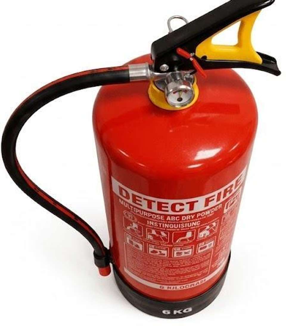 Detect fire safety Equipments DFSE6KG Fire Extinguisher Mount Price in ...