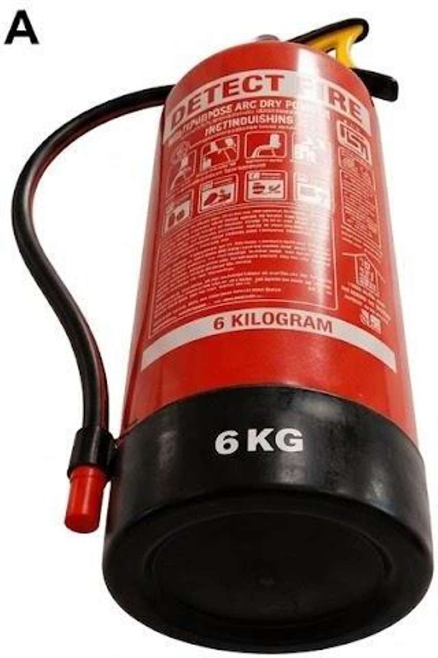 Detect fire safety Equipments DFSE6KG Fire Extinguisher Mount Price in ...