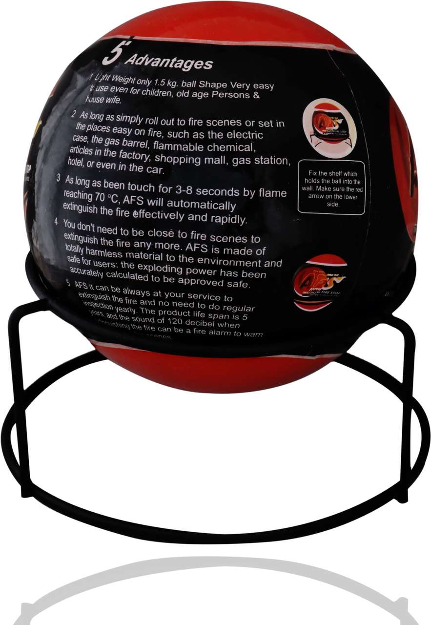 AFS Fire Ball with Stand ( AUTO FIRE OFF ) Pack of 4 Balls Fire ...