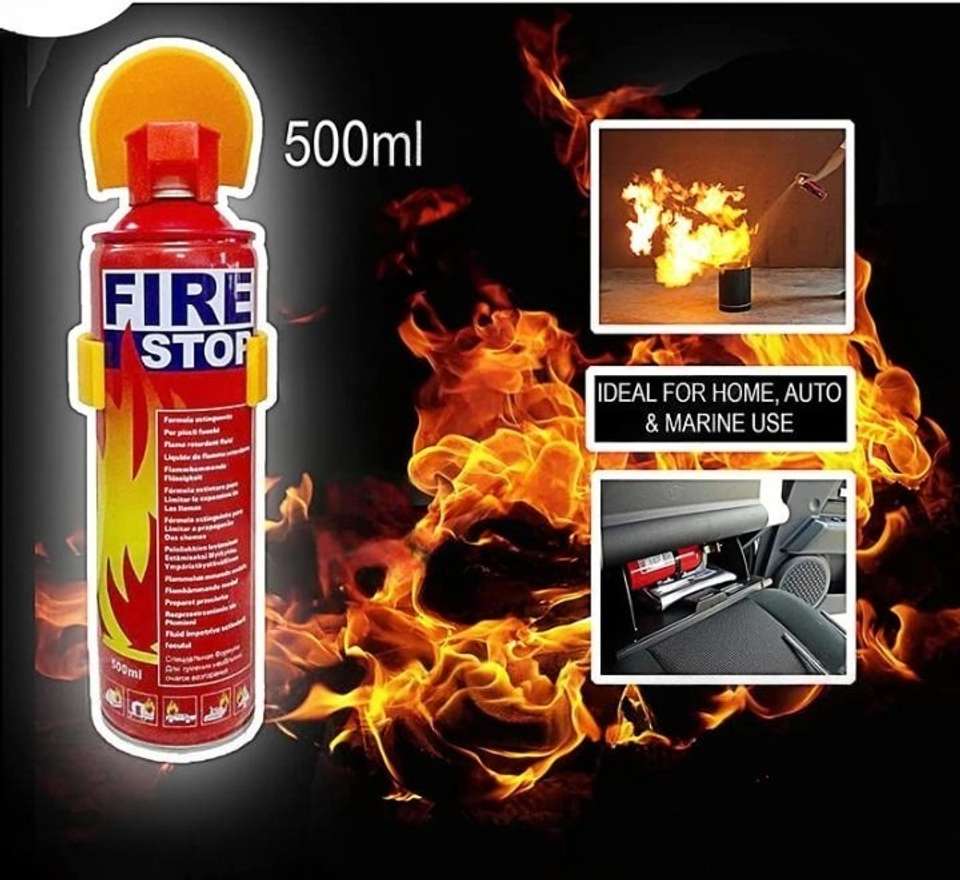DETECT ISI Certified Fire Stop 1Kg Spray for Kitchen and Office Use ...