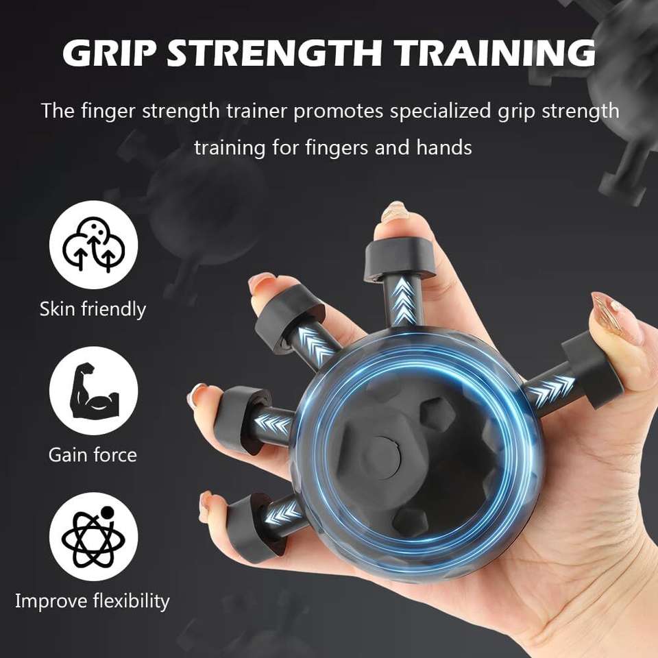 Fitnesstricks Eagle Claw Hand Grip Strengthener Ball – 20-45KG ...