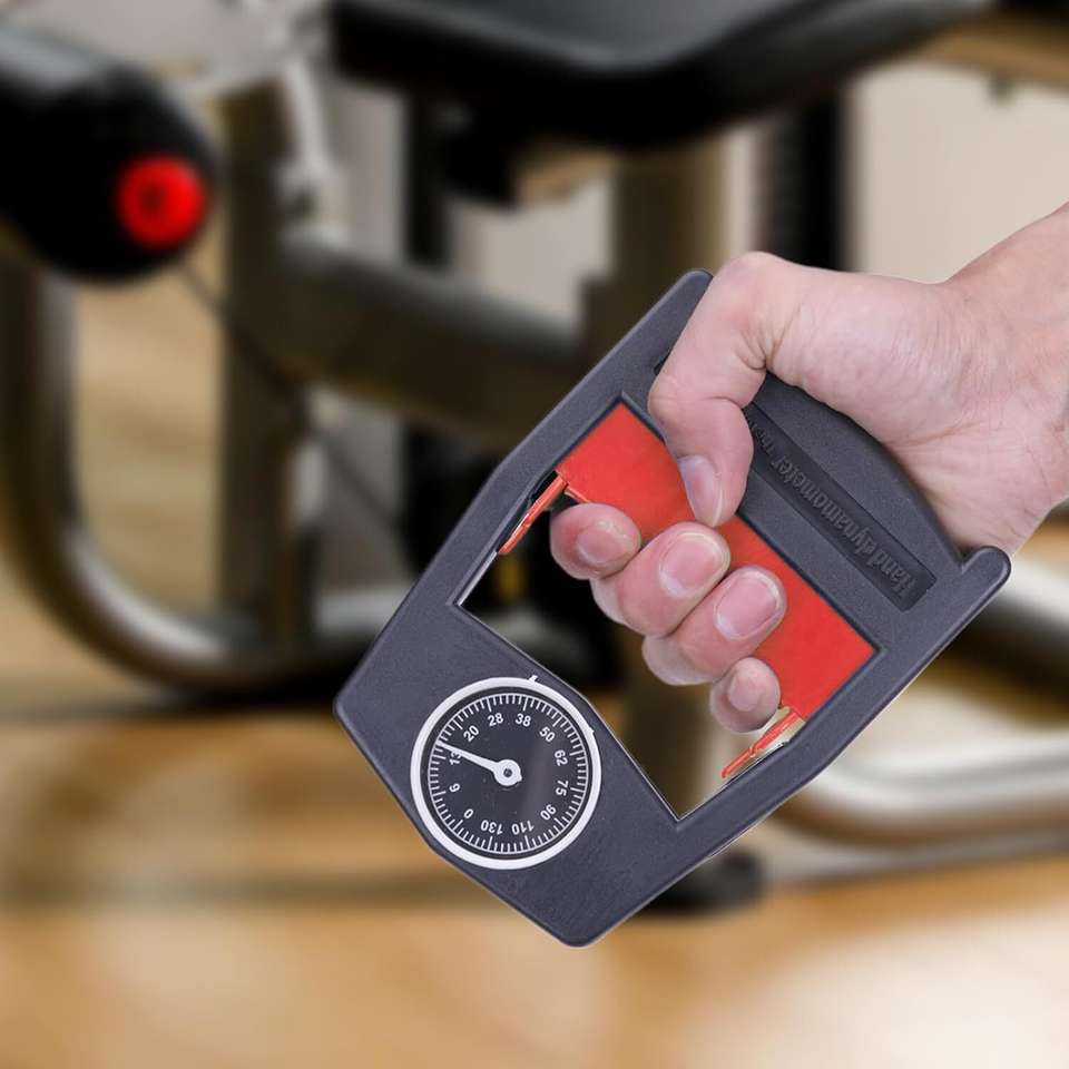 Fitnesstricks Hand Dynamometer for Grip Power Exerciser Device Hand ...