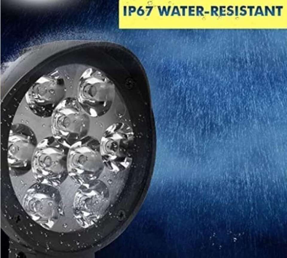 Ract LED Fog Lamp Unit for Bajaj, Hero, Honda, TVS, Suzuki, KTM, Royal ...