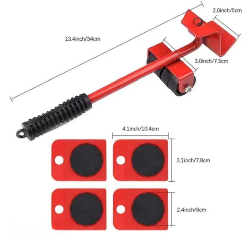 shree momai Furniture Shifter Moving Wheels Kit Mover Tool Furniture ...