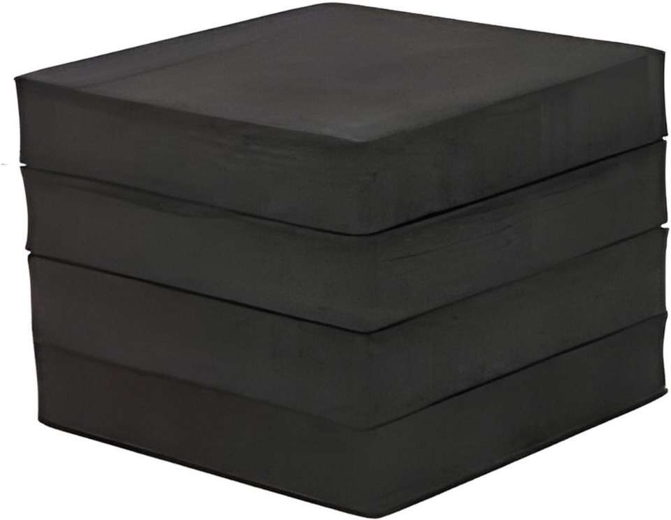 Aicon Plain Anti Vibration Hard Rubber Pads (4" X 4" X 25Mm) - Pack Of ...
