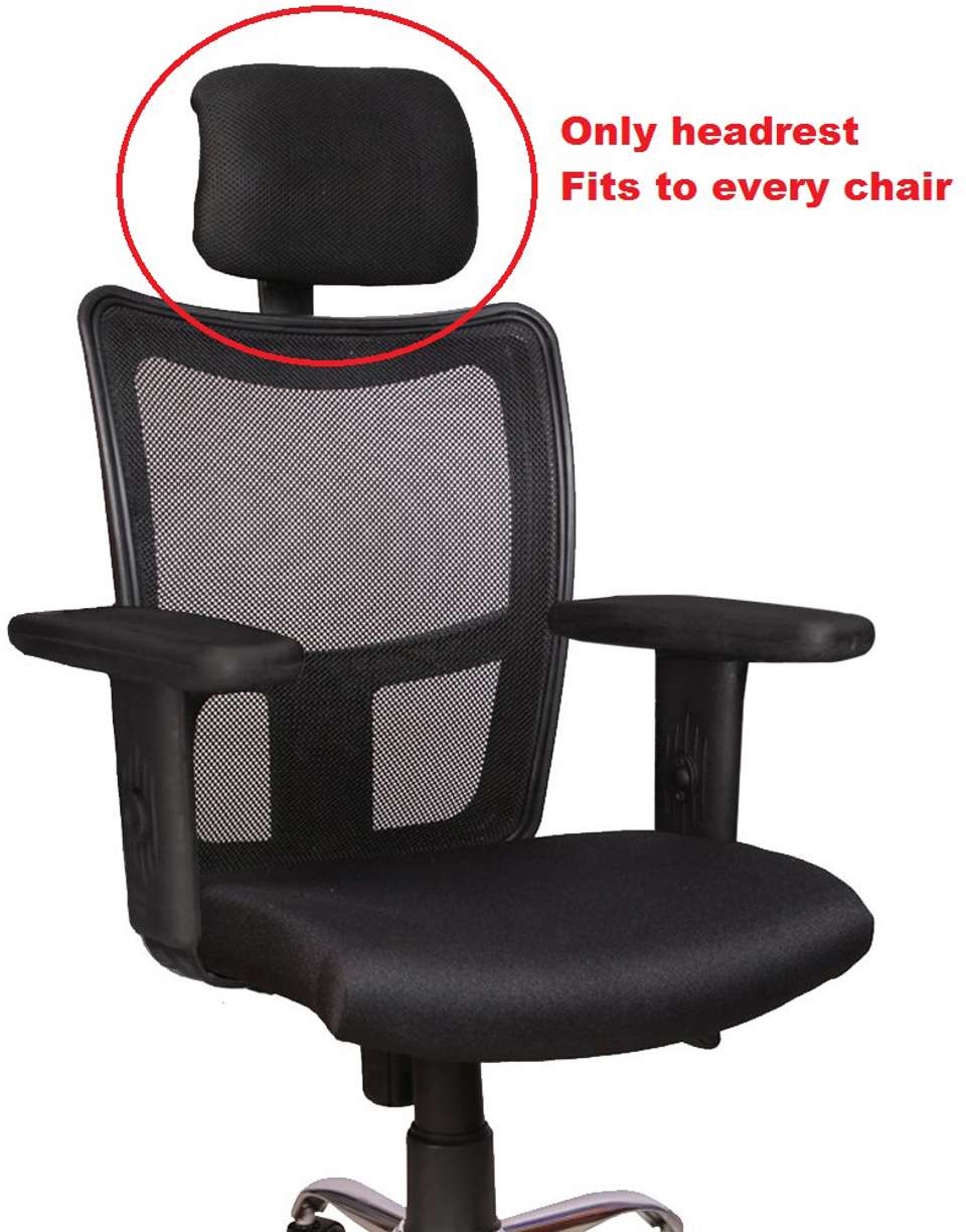 RATISON Office Chair Extra Attachable Headrest Visitor revolving Chair ...