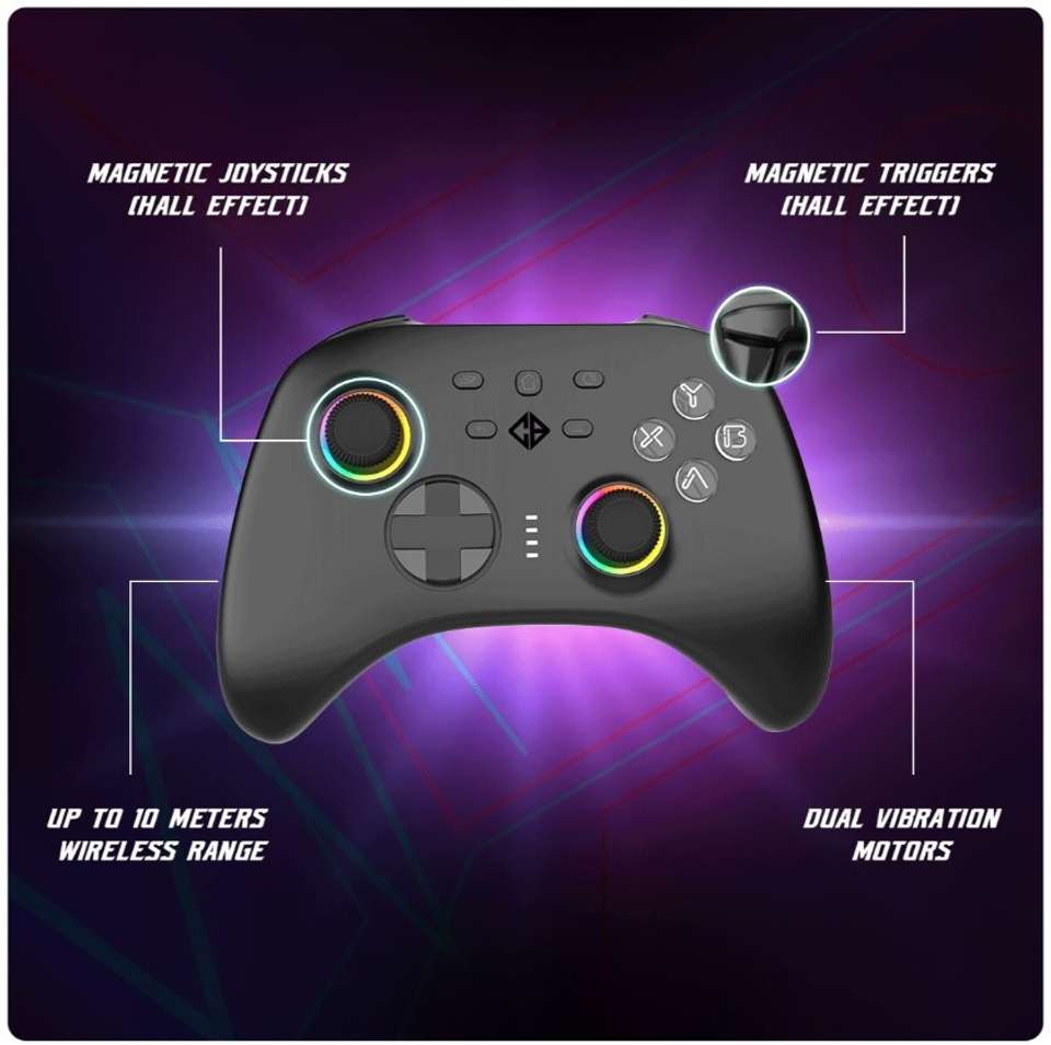 Cosmic Byte Stellaris Controller Tri-Mode Wi-fi Gamepad - Cosmic Byte ...