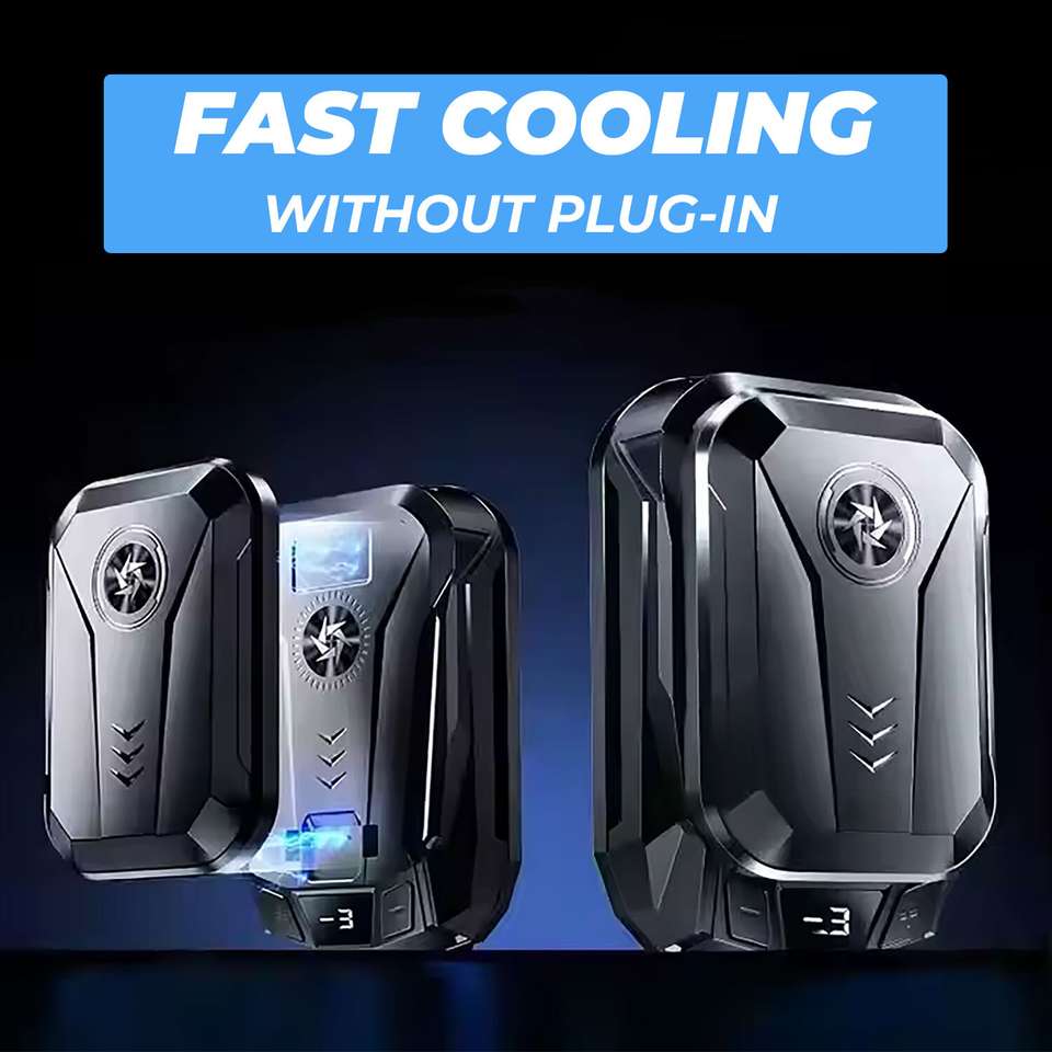 MOOZMOB SL14 Mobile Phone Cooling Fan with External Battery Wireless ...