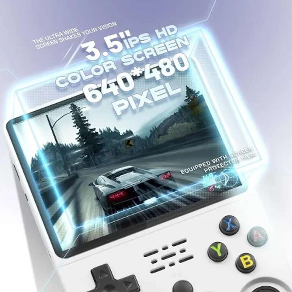 GROZA R36S Portable Video Game Console 64GB Retro Classic Emulator ...
