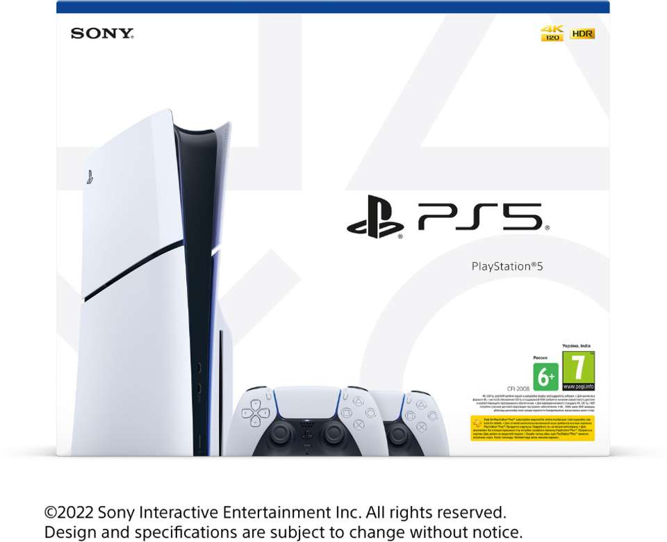 SONY PS5 Console Disc Slim PS5® Console CFI-2008A01 1 TB Price in India ...
