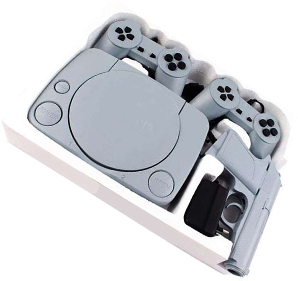 KAIKO 8BIT 2casette with TV Classic video game console inbuilt game in ...