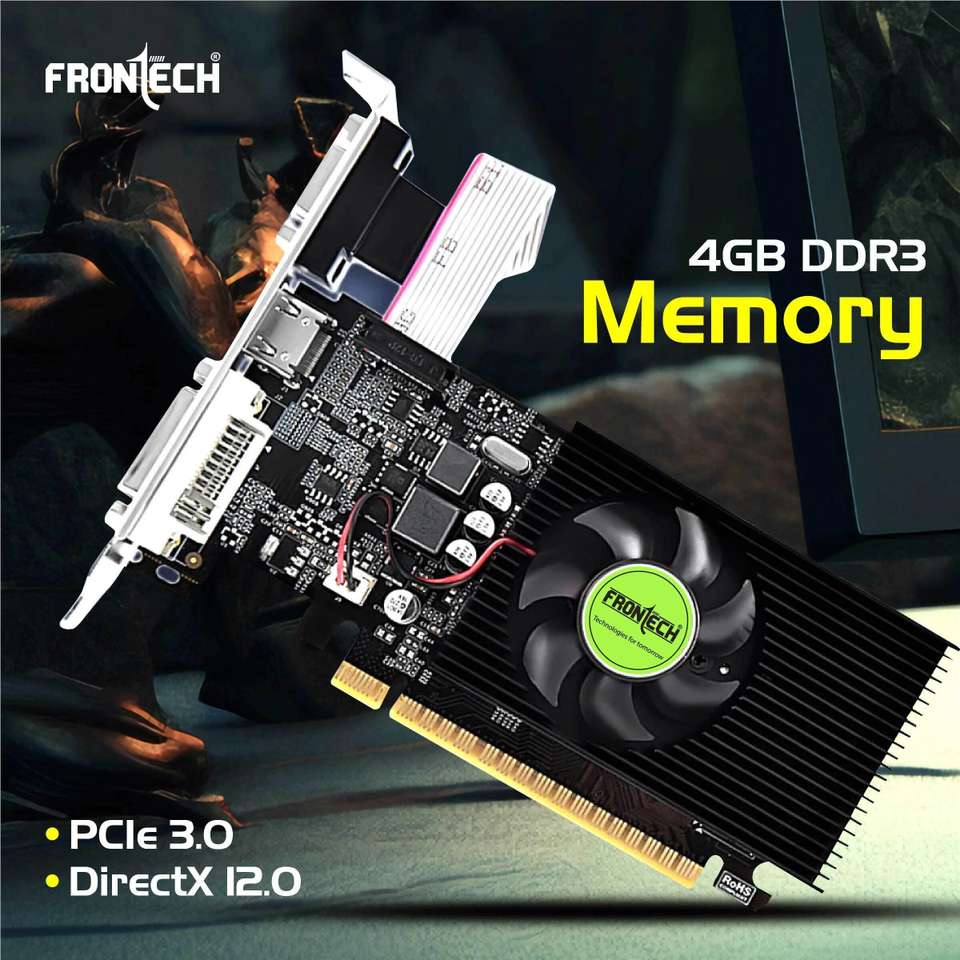 Frontech GT 740 Graphics Card with 128 Bits PCIe 3.0 | High Efficiency ...