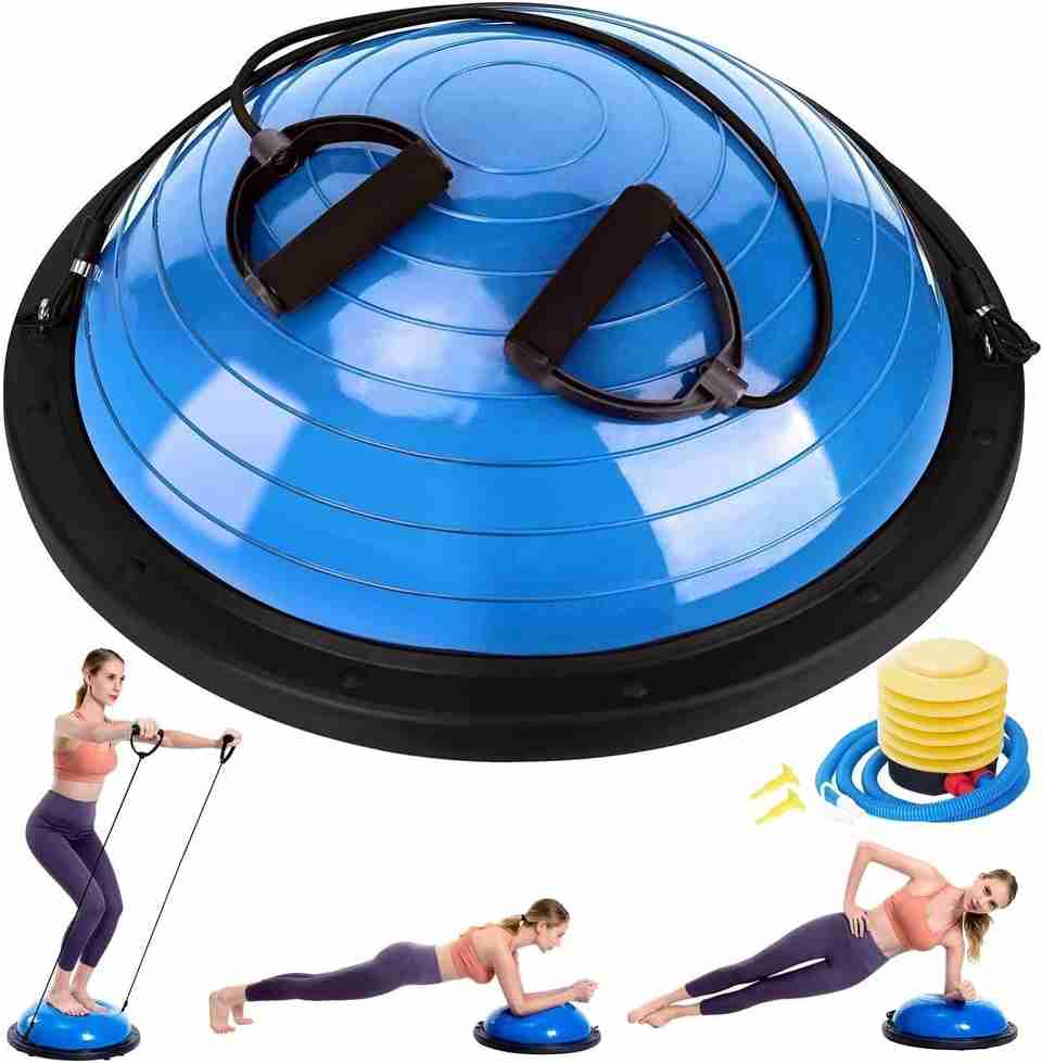 Shopeleven Yoga bosu Half Ball Dome Balance Trainer Fitness Strength ...