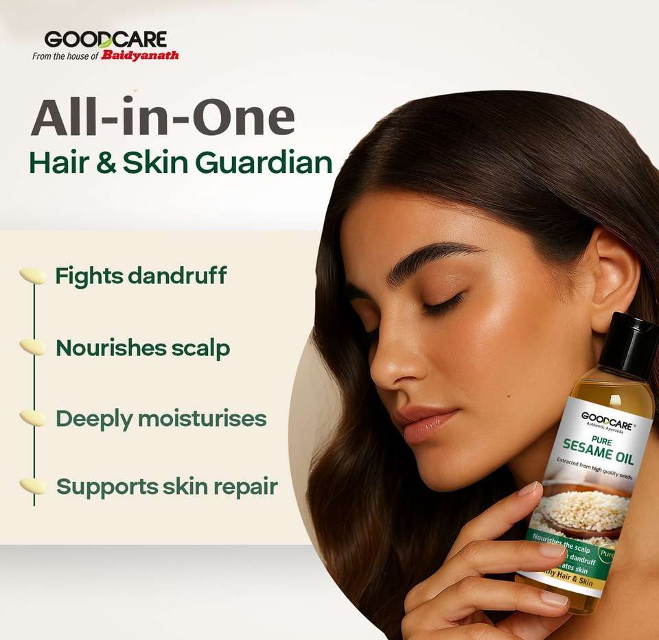 GOODCARE Pure Sesame Oil for Hair & Skin Nourishment Hair Oil - Price ...